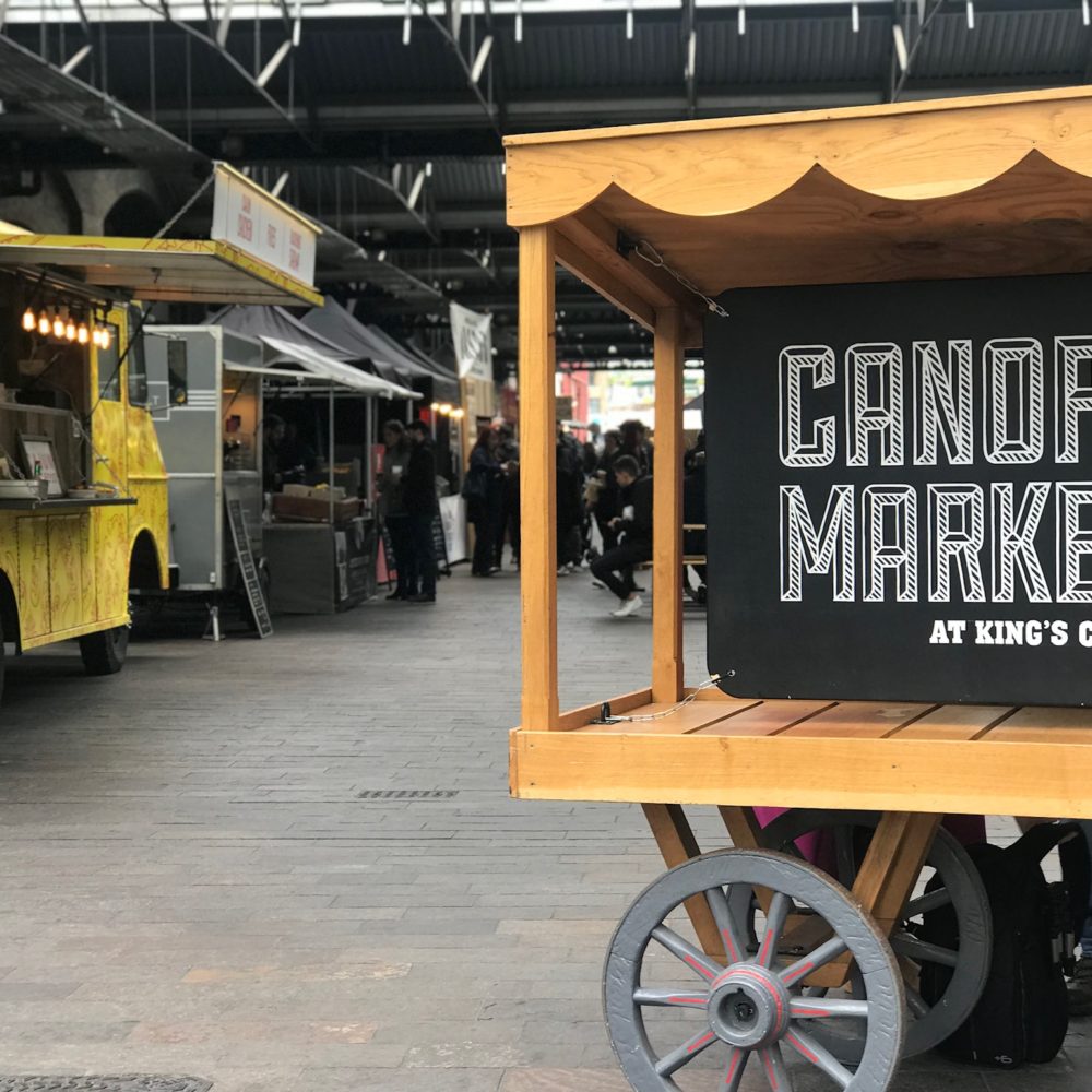 Canopy Market at Kings Cross , London - Pedddle
